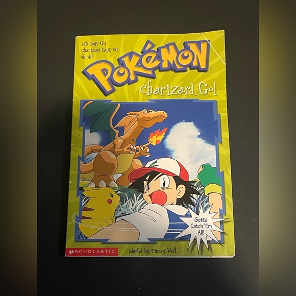 Scholastic | Other | Pokmon Charizard Go 200s Scholastic Book | Poshmark